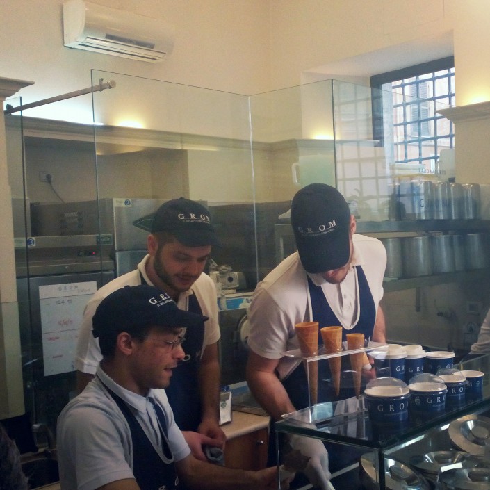 GROM in Rome: wat ijs te maken heeft met de Trevifontein.