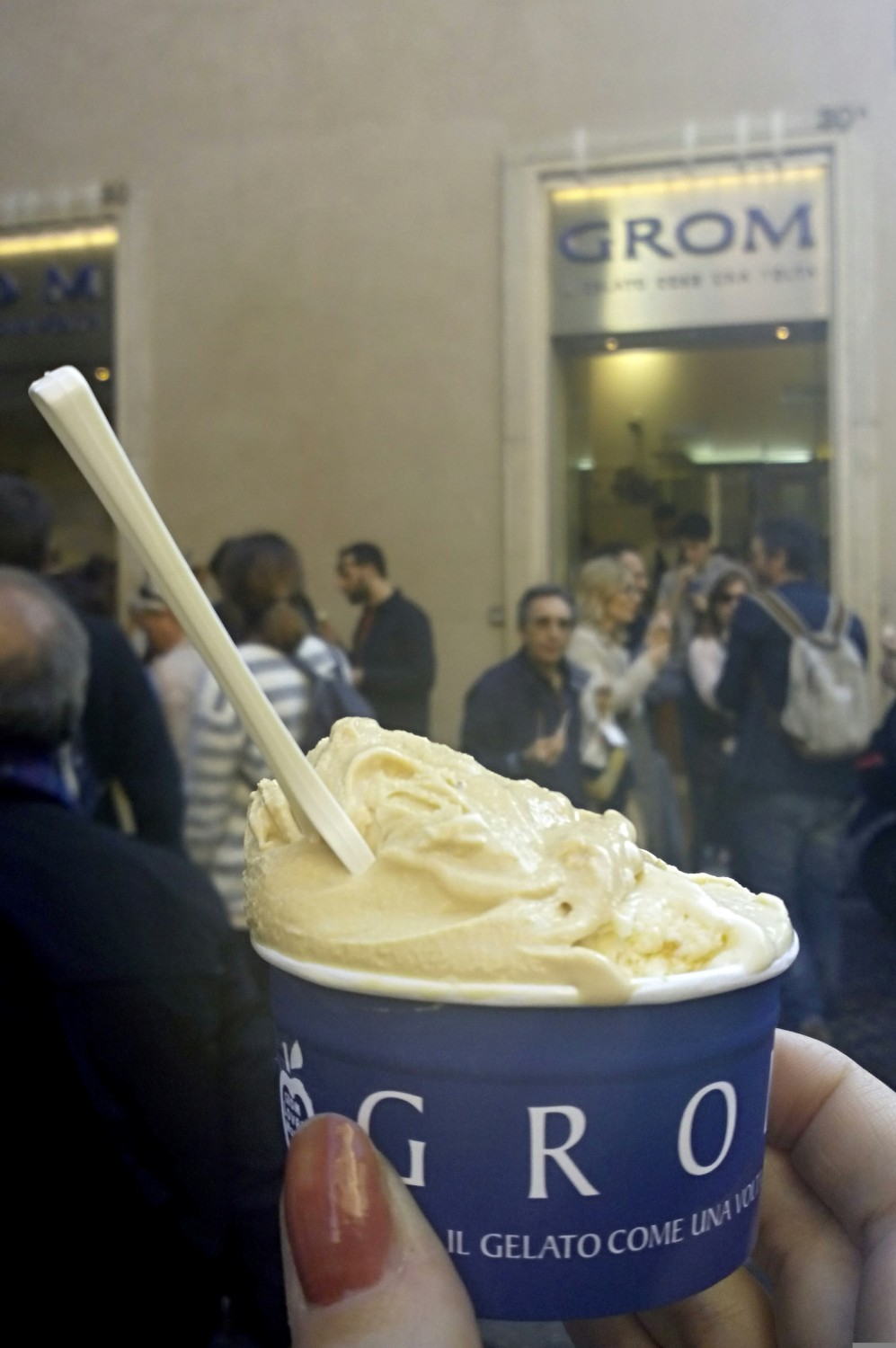 GROM in Rome: wat ijs te maken heeft met de Trevifontein.